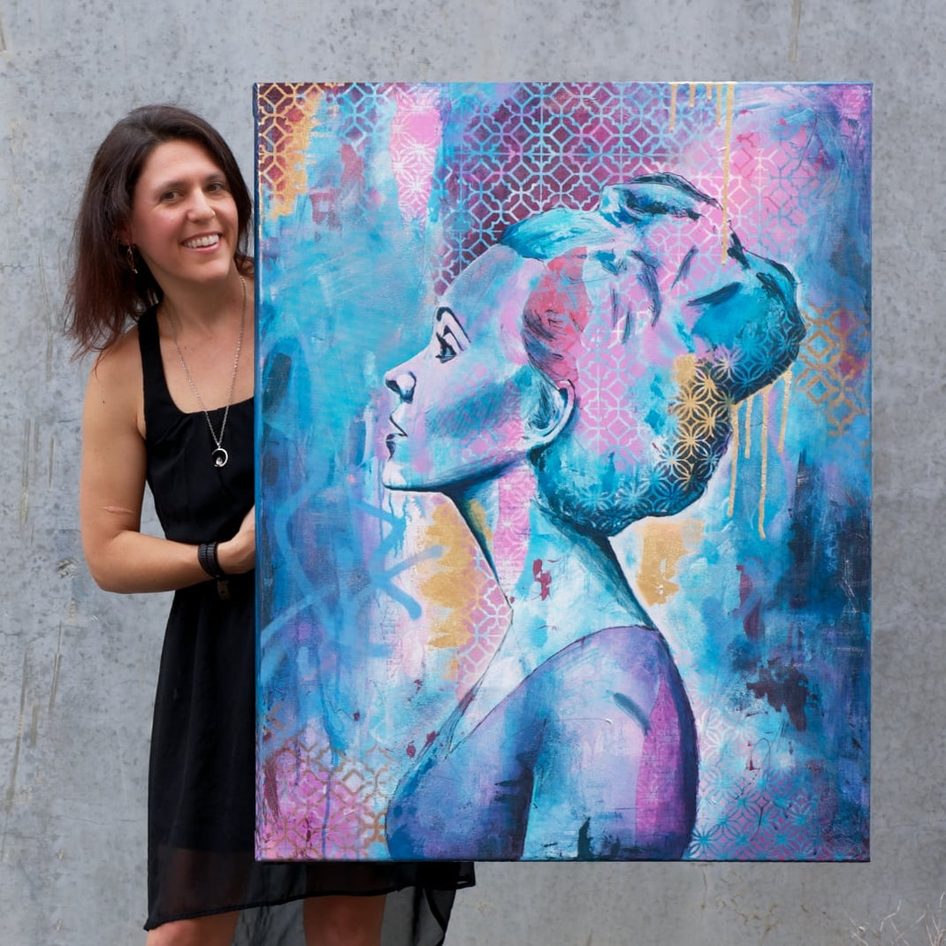 DIY Art Wall | How to Hang Your Fine Art & Art Prints as Gallery Wall ...